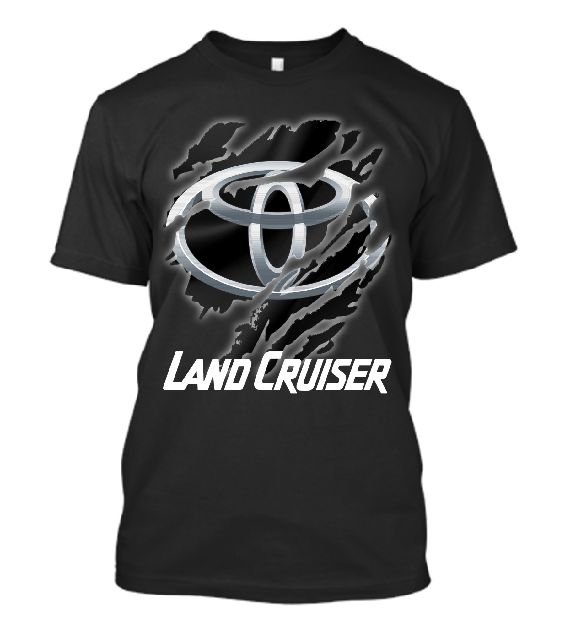 Toyota Land Cruiser 21 Logo Claw Marks T-Shirt
