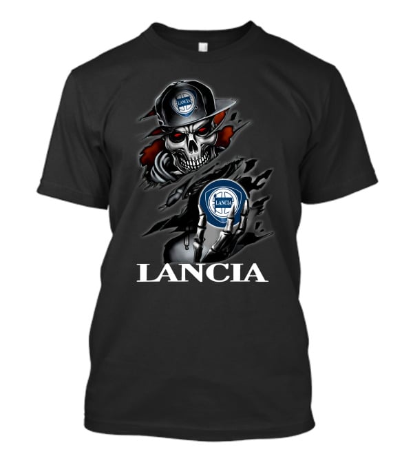 Lancia Skeleton Holding T-Shirt