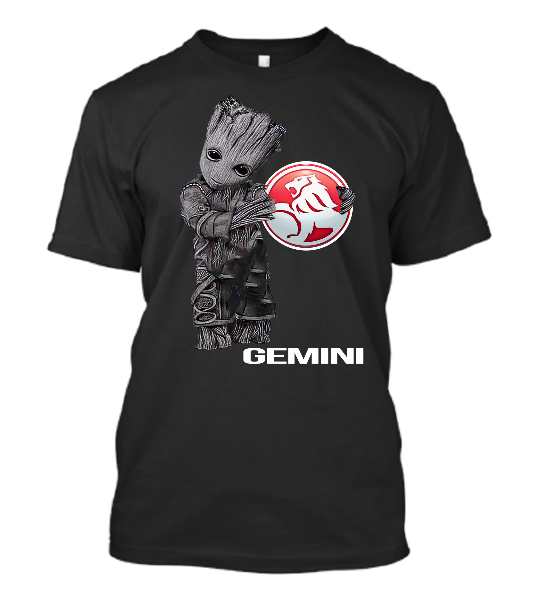 Gemini Holden Groot Character With Lion T-Shirt