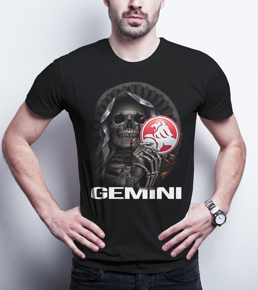 Gemini 18 Grim Reaper Holding Holden T-Shirt