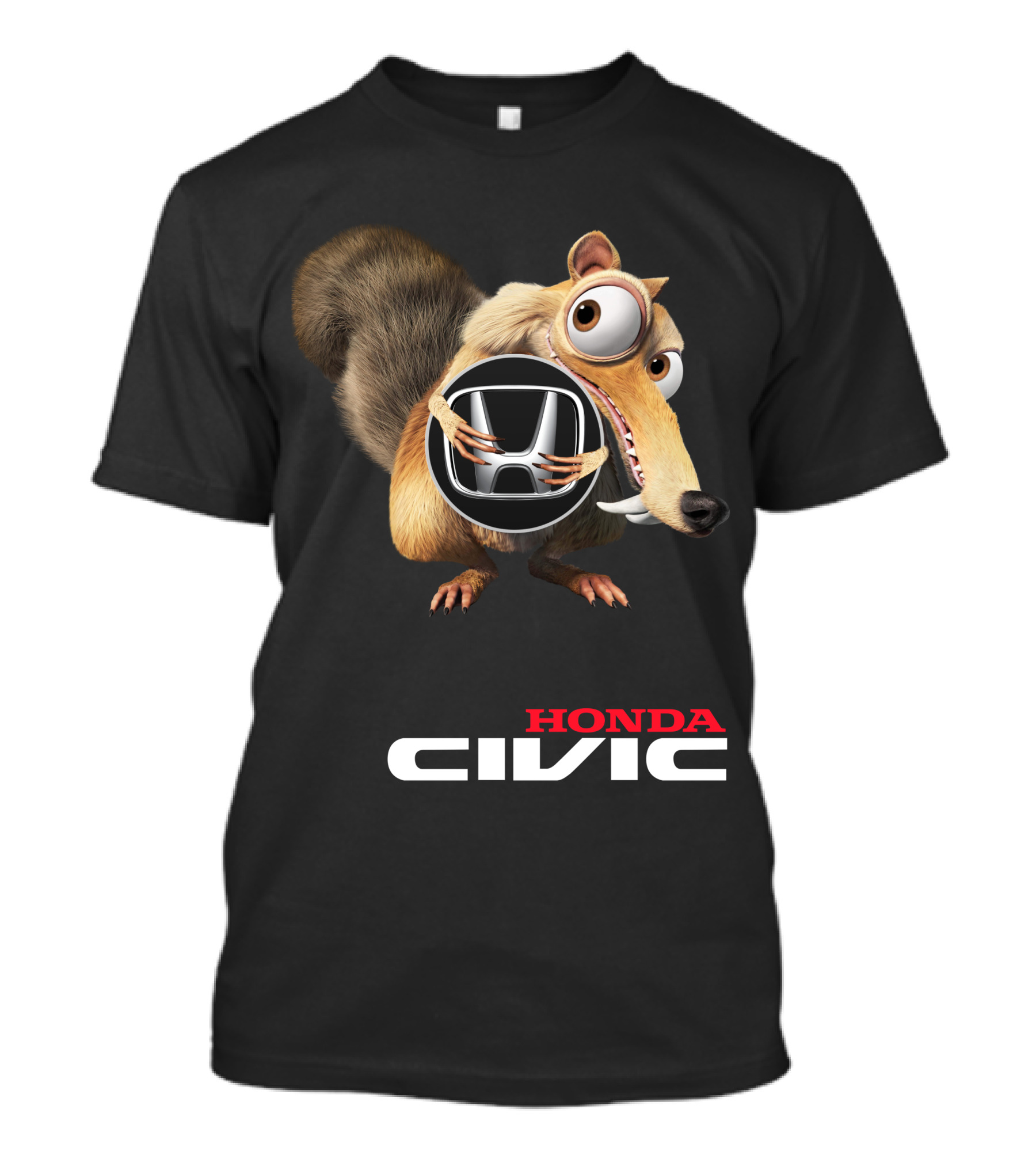 Honda Civic 04 Scrat T-Shirt