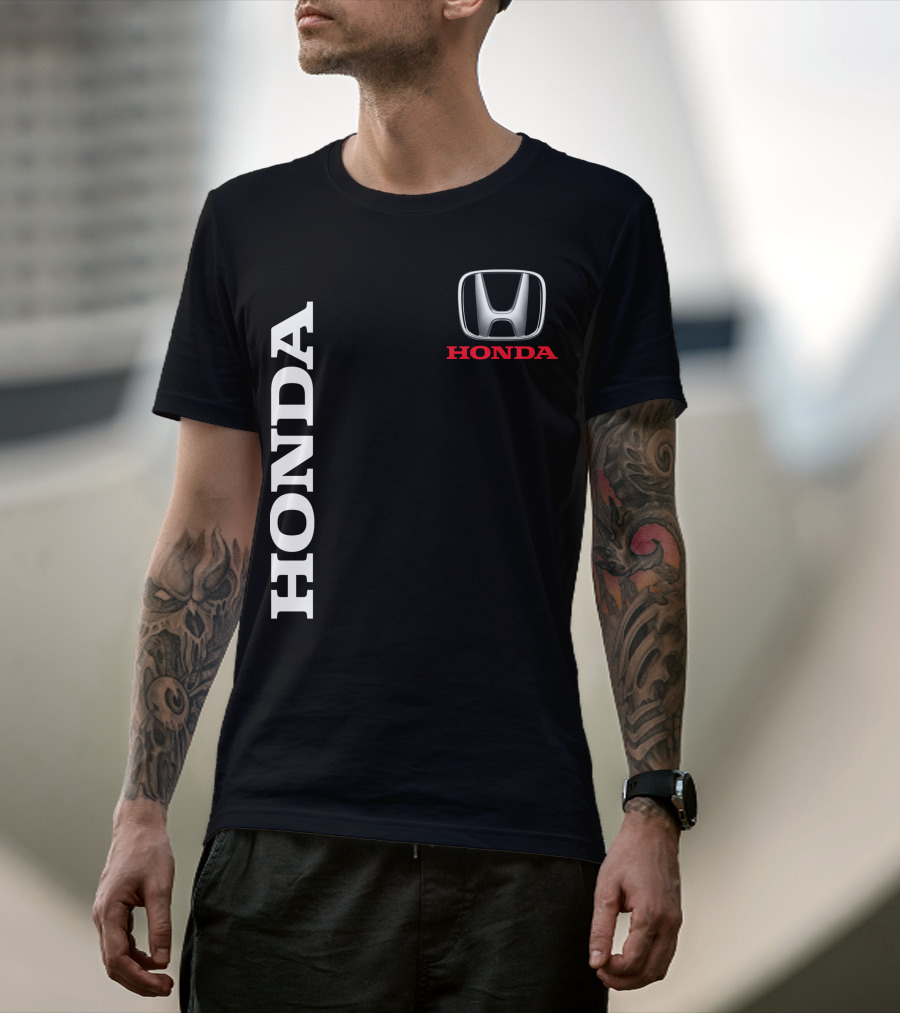 Honda Vertical Logo Emblem T-Shirt