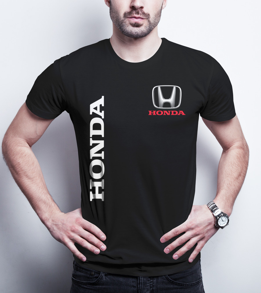 Honda Vertical Logo Emblem T-Shirt