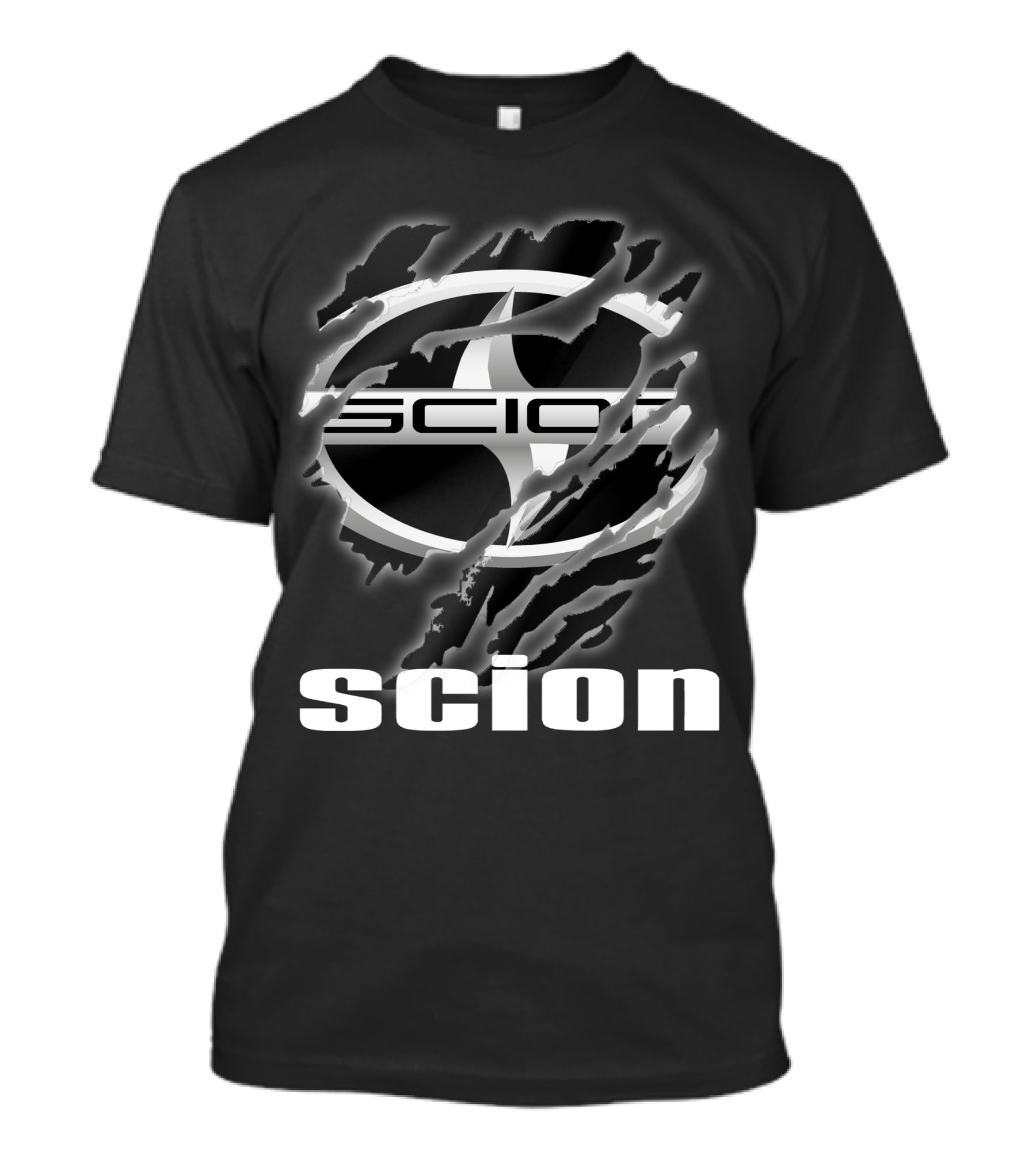 Scion Logo With Claw Marks T-Shirt