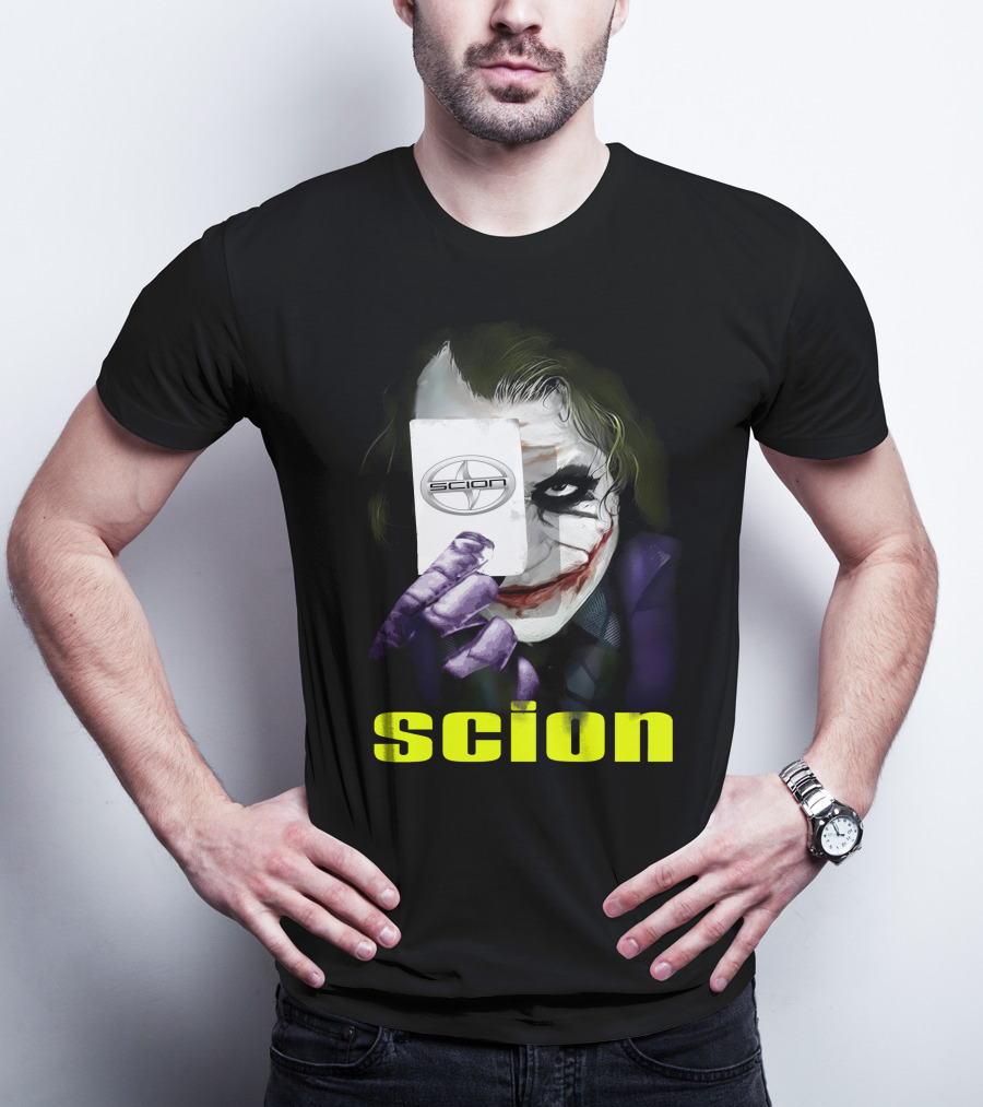 Scion Joker Card With Iconic Clown Face T-Shirt