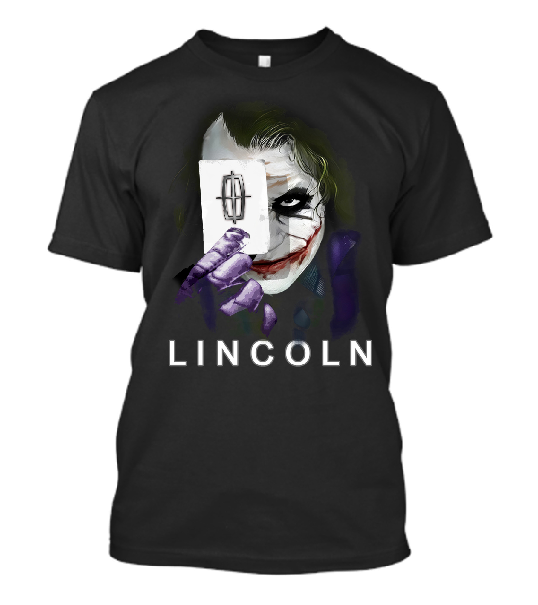 Lincoln Joker Card T-Shirt