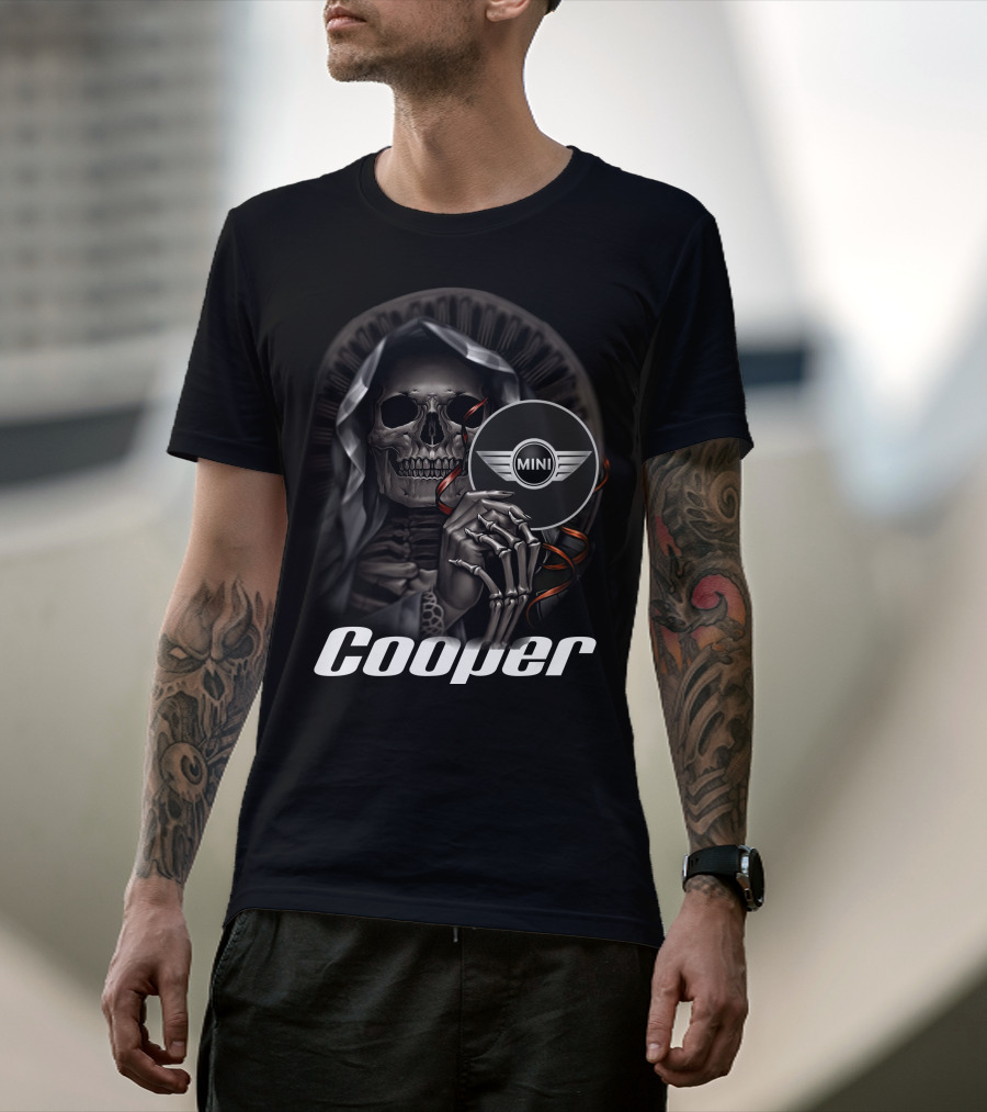 Cooper Mini Skeleton Grim Reaper T-Shirt