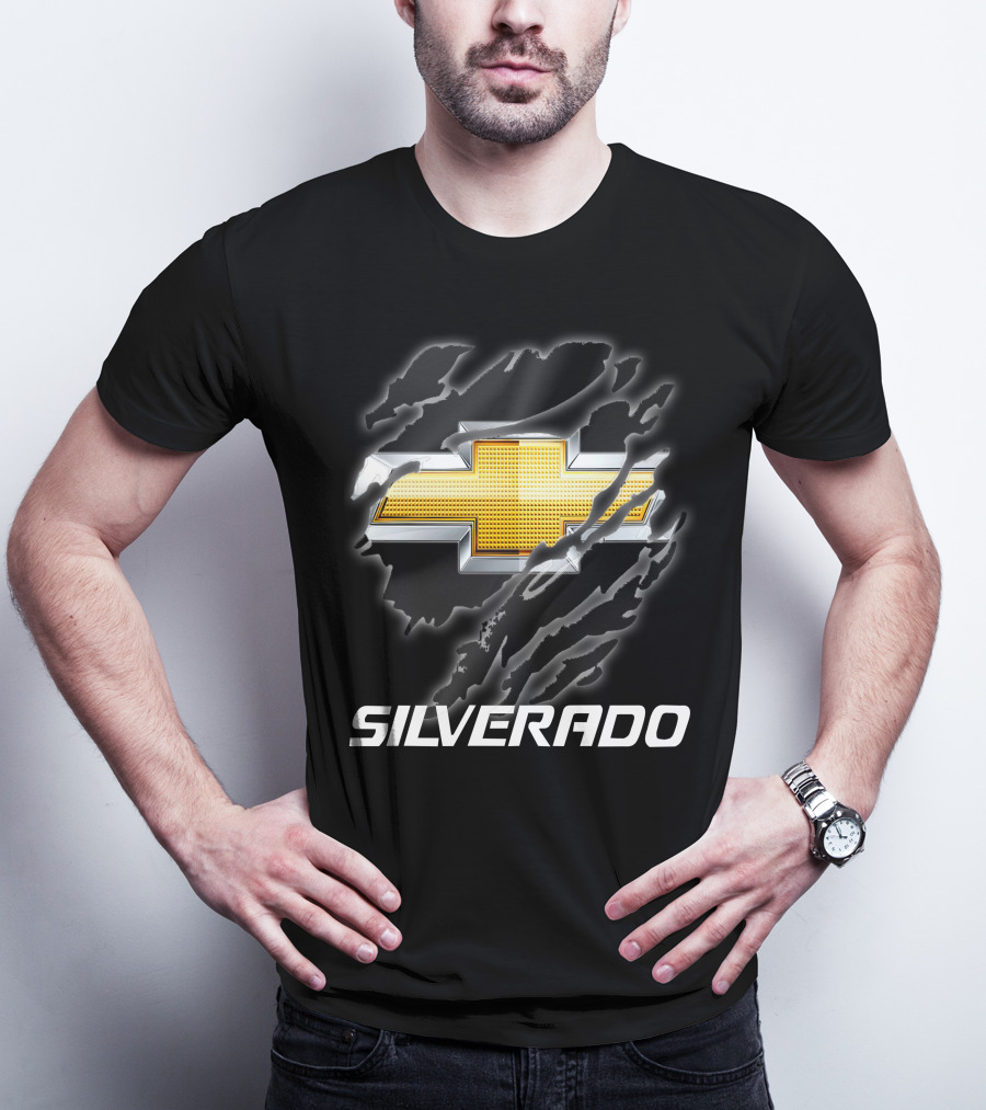 Silverado Chevrolet Logo Claw Mark T-Shirt