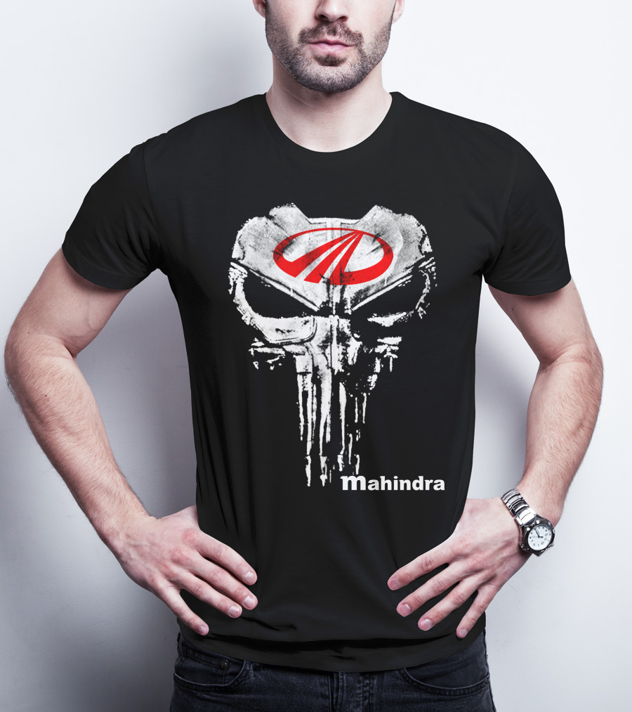 Mahindra Punisher Skull T-Shirt