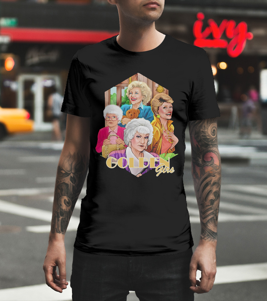 Golden Girls Iconic TV Show Characters T-Shirt