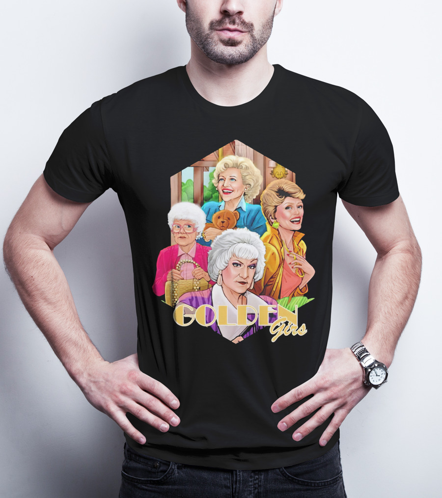 Golden Girls Iconic TV Show Characters T-Shirt