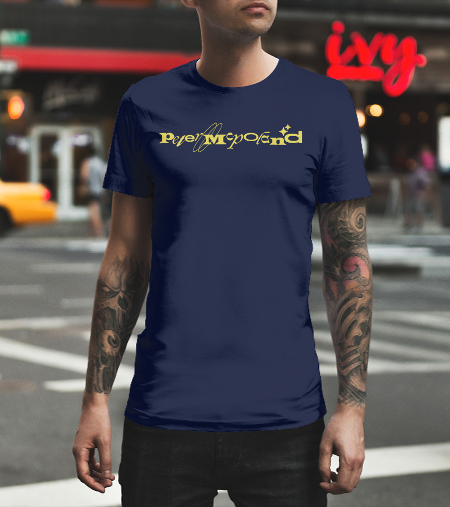 Peter McPoland Merch Swirl Stars T-Shirt