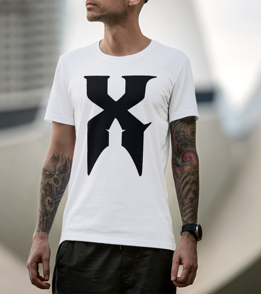 DMX Stylized Iconic Letter T-Shirt