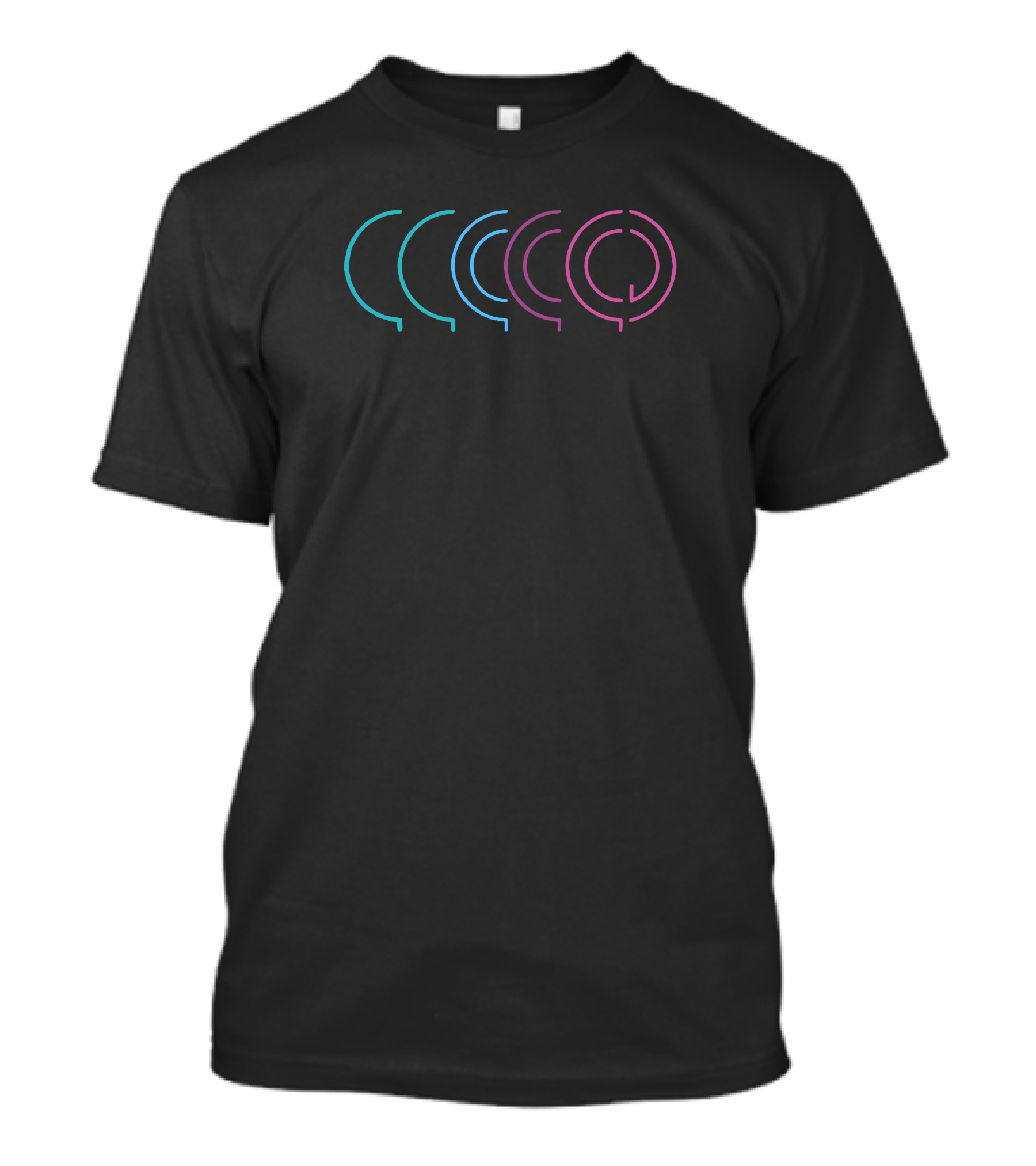 Quarter Jade Circle Gradient T-Shirt