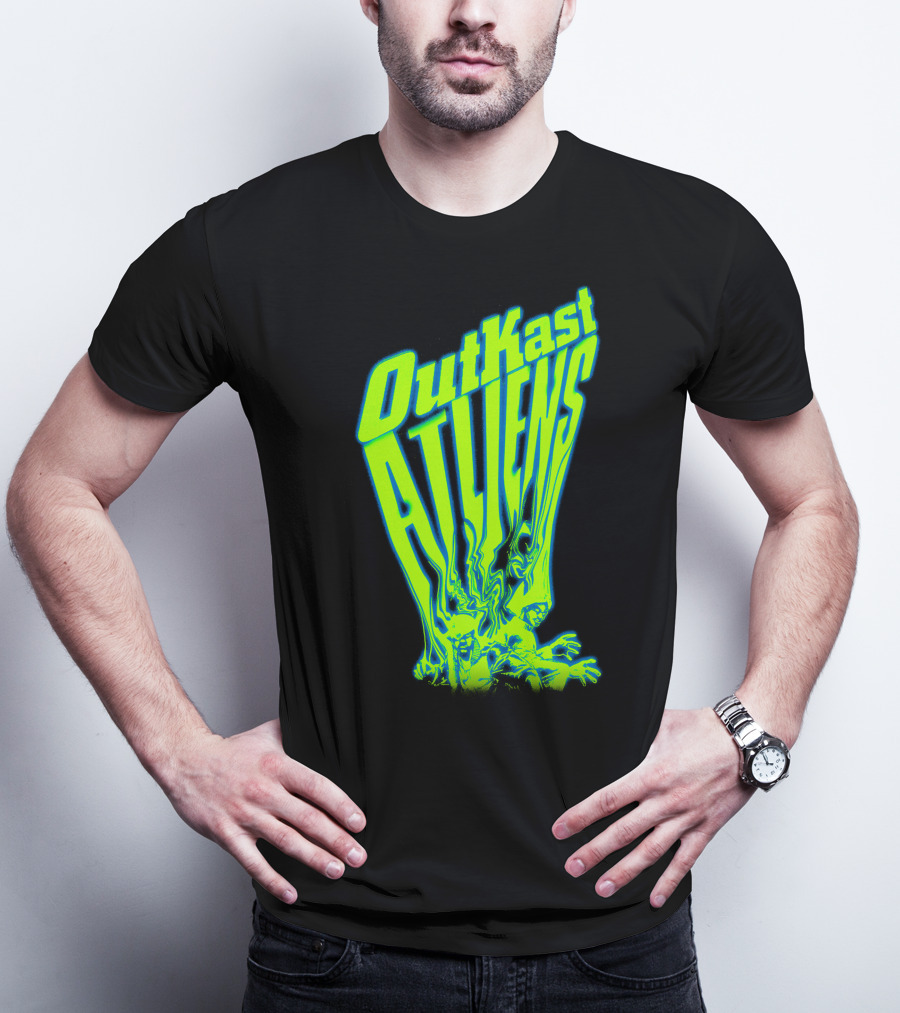 OutKast ATLiens Retro Sci-Fi Neon T-Shirt