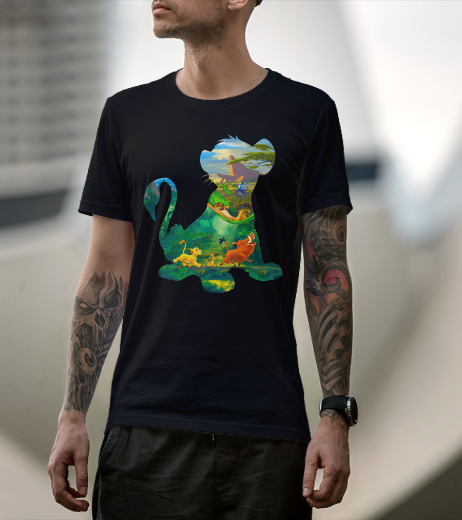 Disney Lion King Simba Pumbaa Timon Adventure T-Shirt