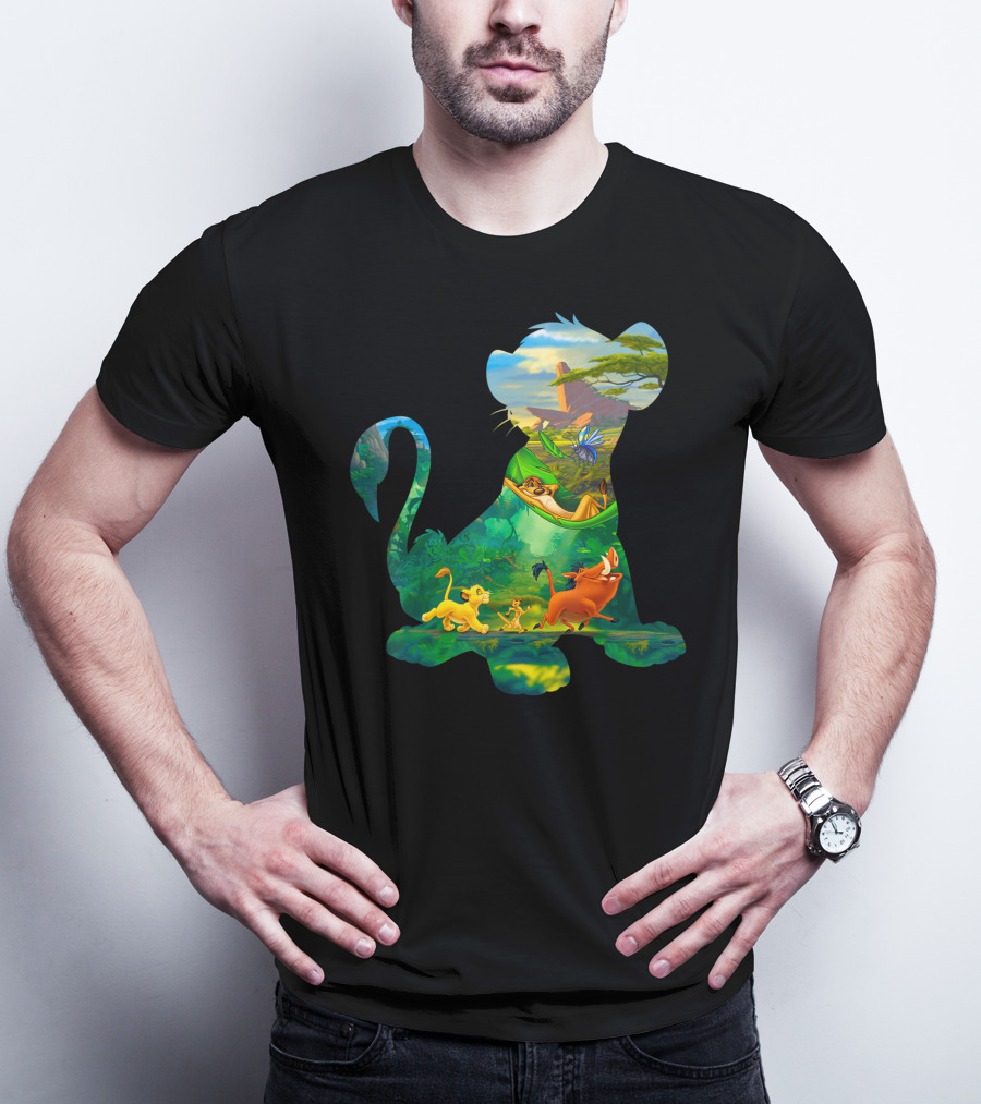 Disney Lion King Simba Pumbaa Timon Adventure T-Shirt