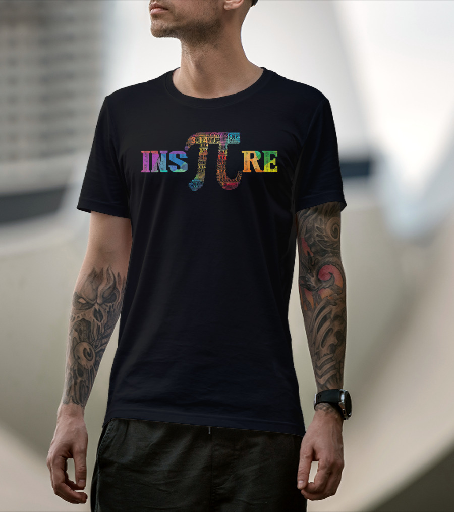 INSPIRE Pi 3.14 Math Teacher Pi National Day HB T-Shirt
