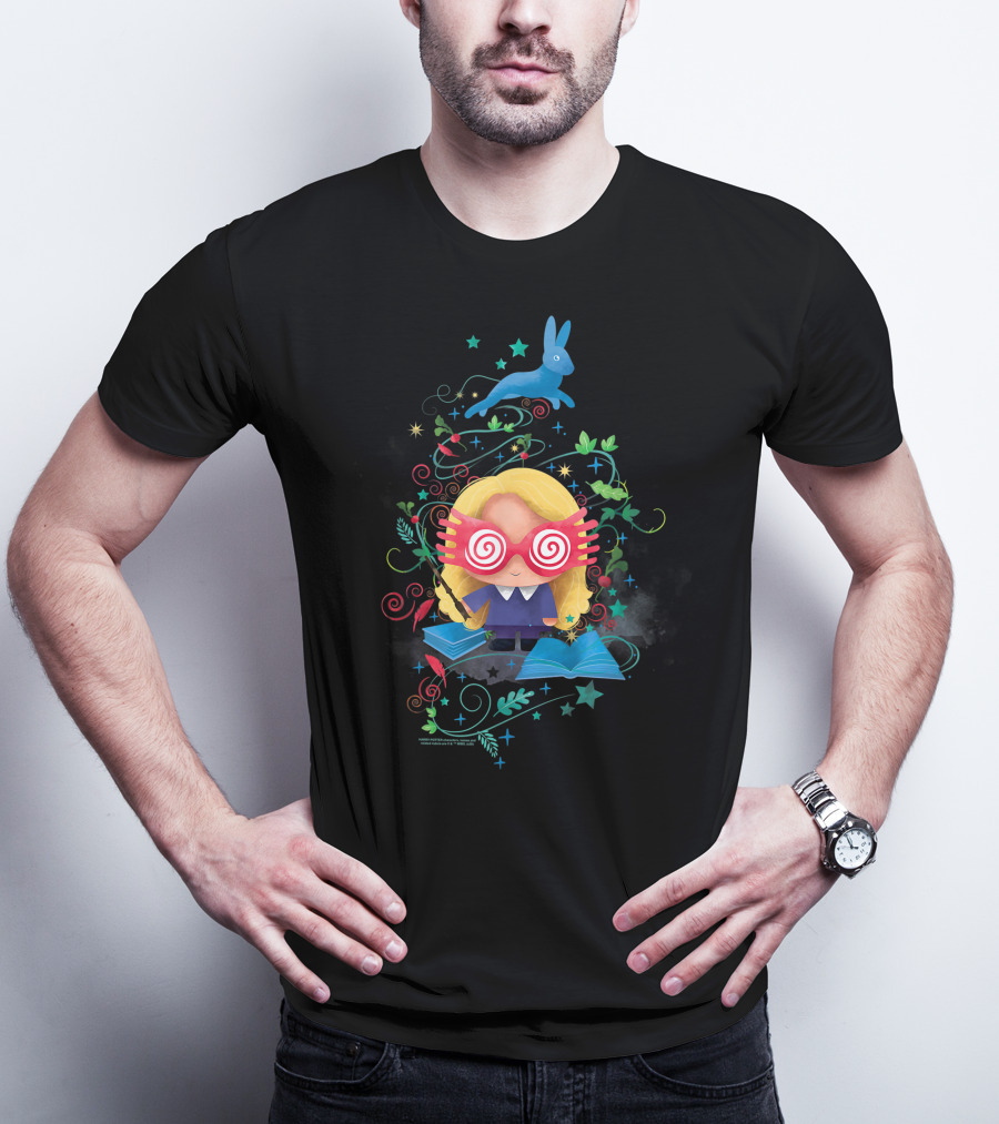 Only Today Magical Adventure With Blue Rabbit And Whimsical Glasses T-Shirt