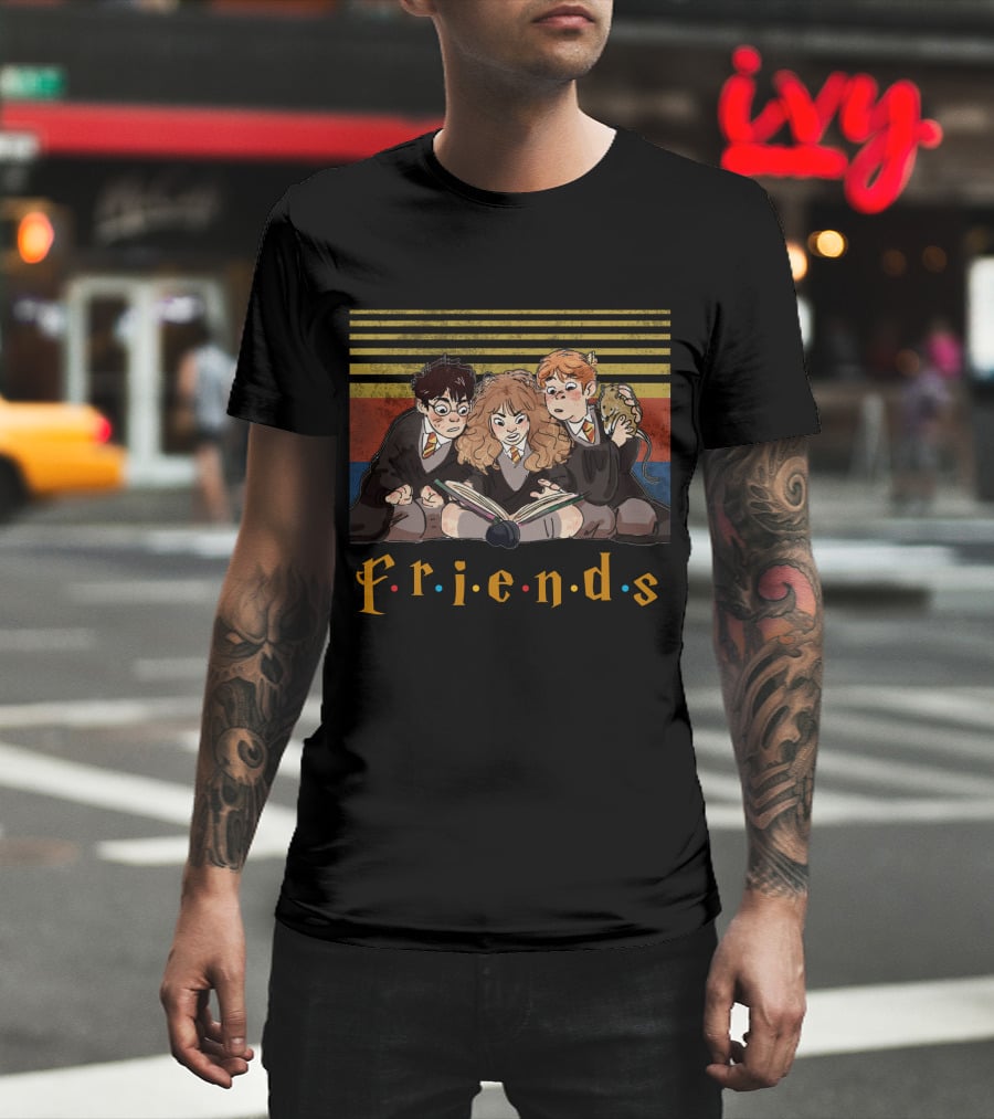 Friends Only Today Wizard School Trio T-Shirt