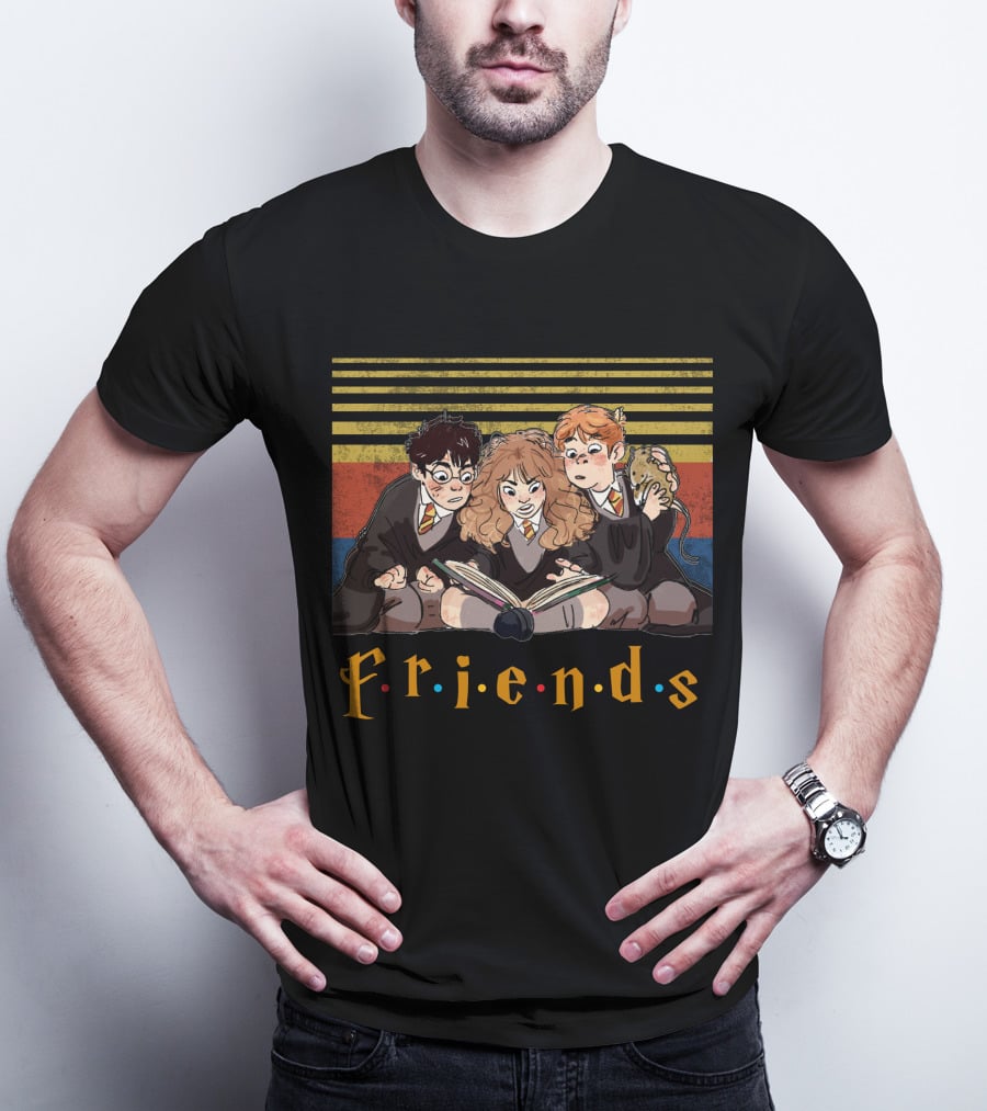 Friends Only Today Wizard School Trio T-Shirt