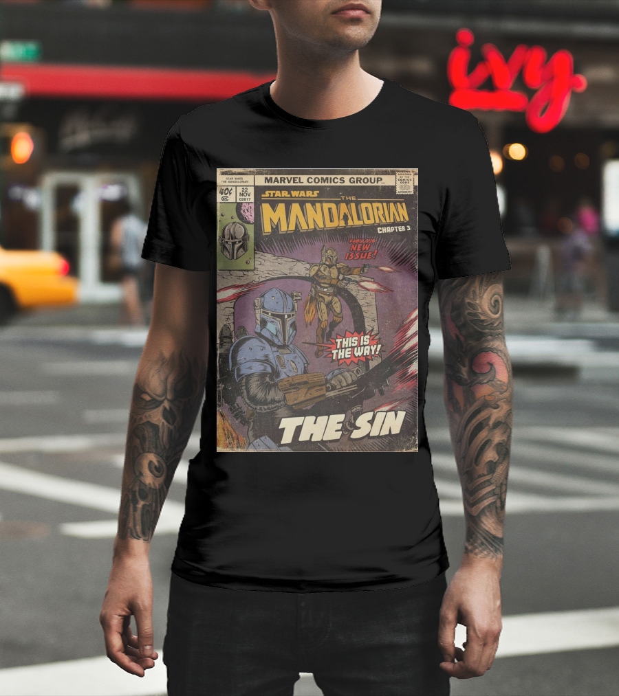 Marvel Comics Group Star Wars The Mandalorian Chapter 3 The Sin T-Shirt