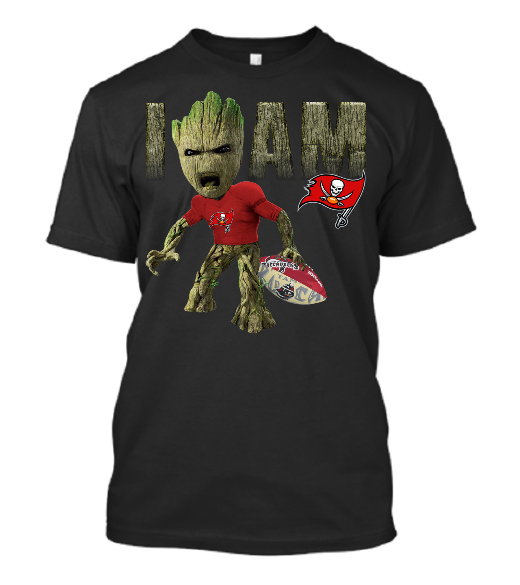 I Am Groot Buccaneers Football Only Today T-Shirt