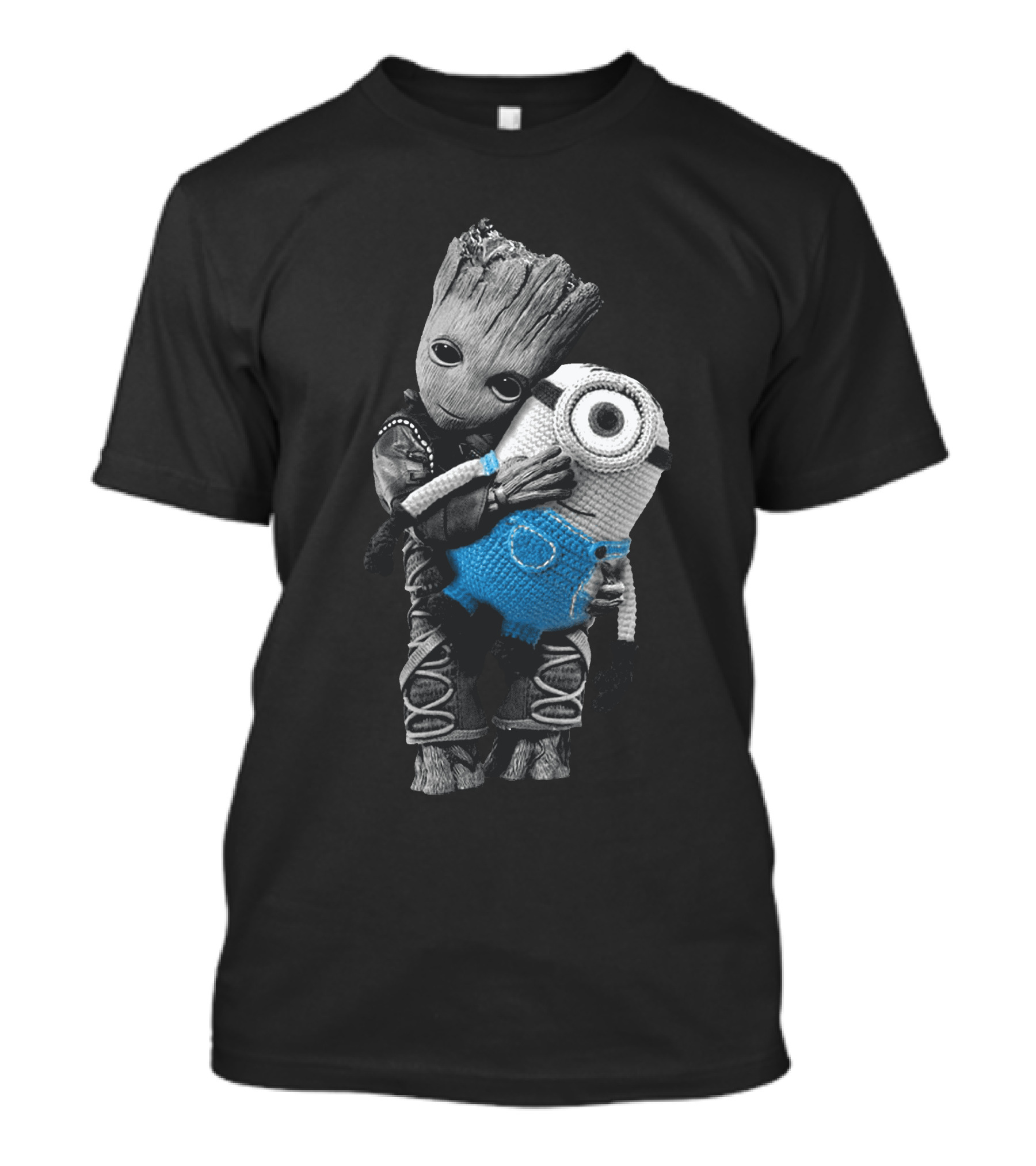 Only Today Groot Hugging Minion T-Shirt