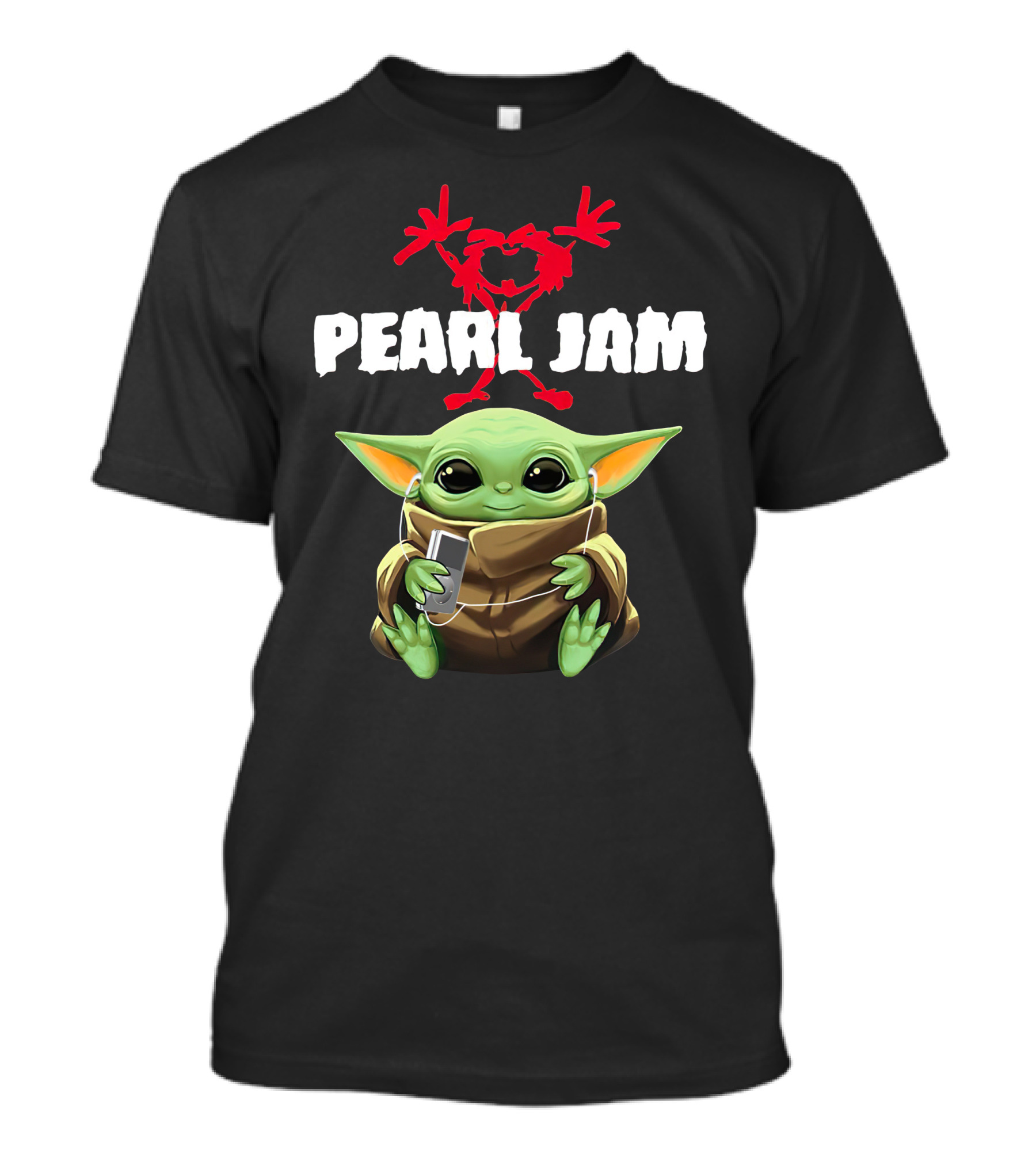 Pearl Jam 10 Baby Yoda T-Shirt