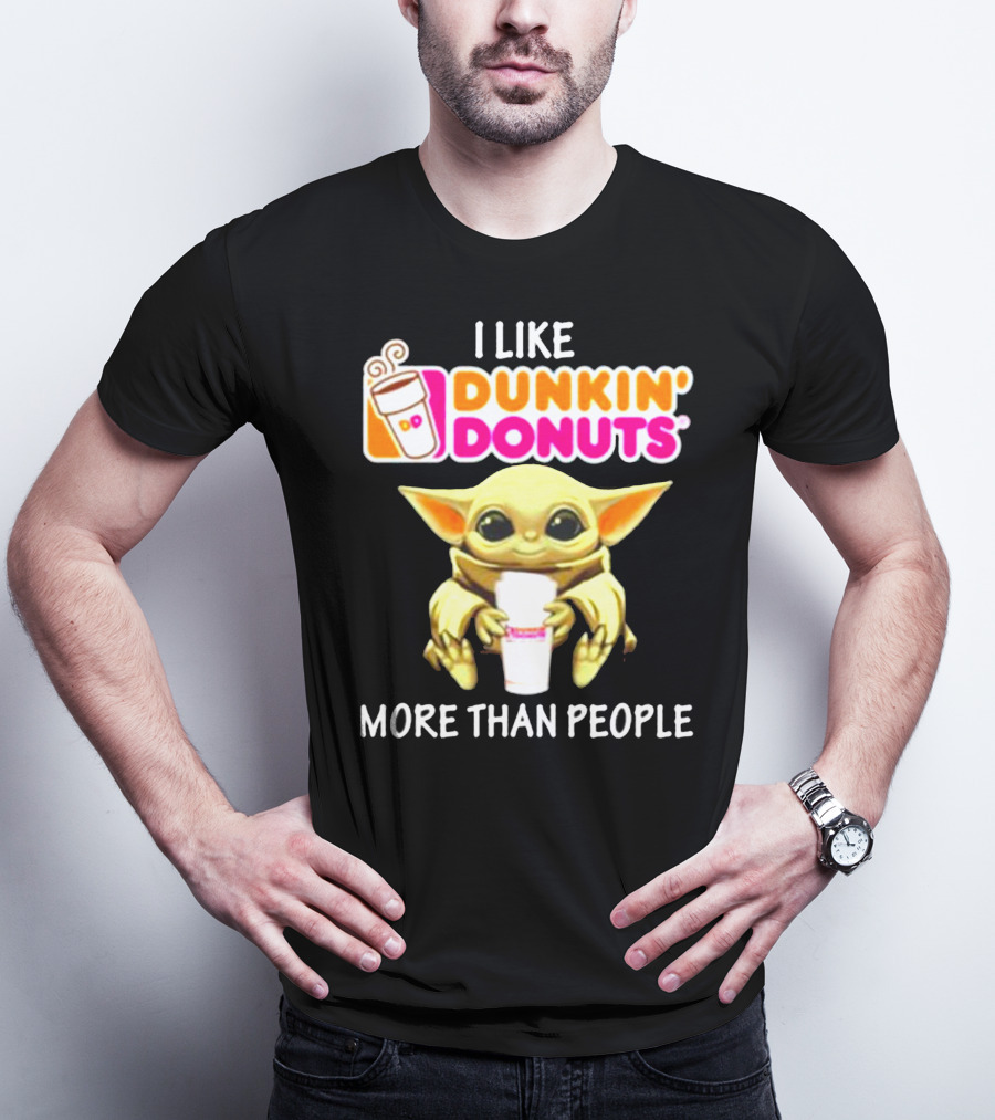 I Like Dunkin' Donuts More Than People T-Shirt