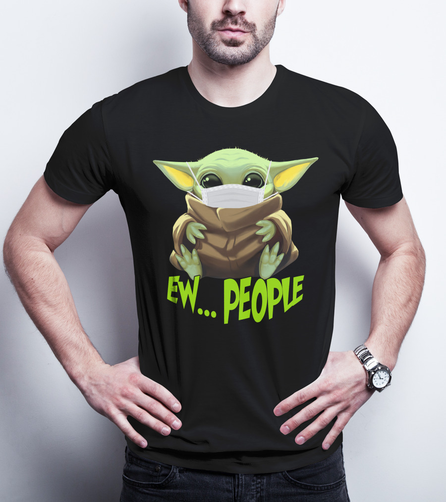 Ew People 36 Baby Alien Mask T-Shirt