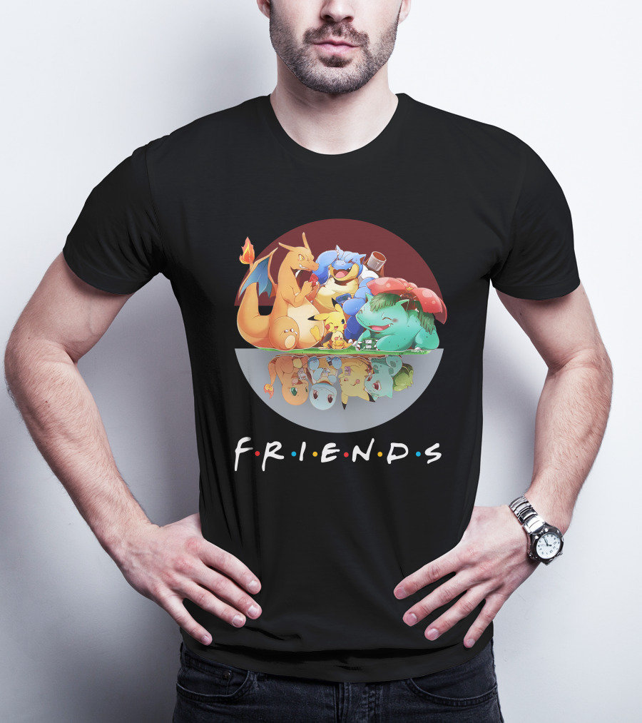 Friends Only Today Pokémon T-Shirt
