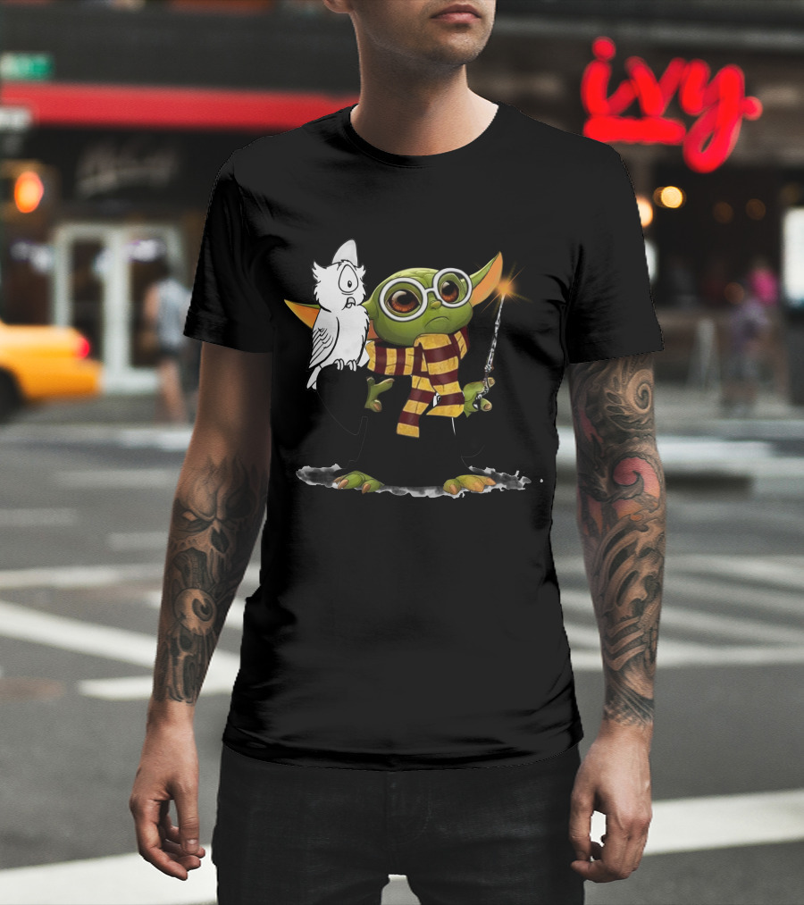 Magical Creature Owl Wizardry Fan Favorite T-Shirt