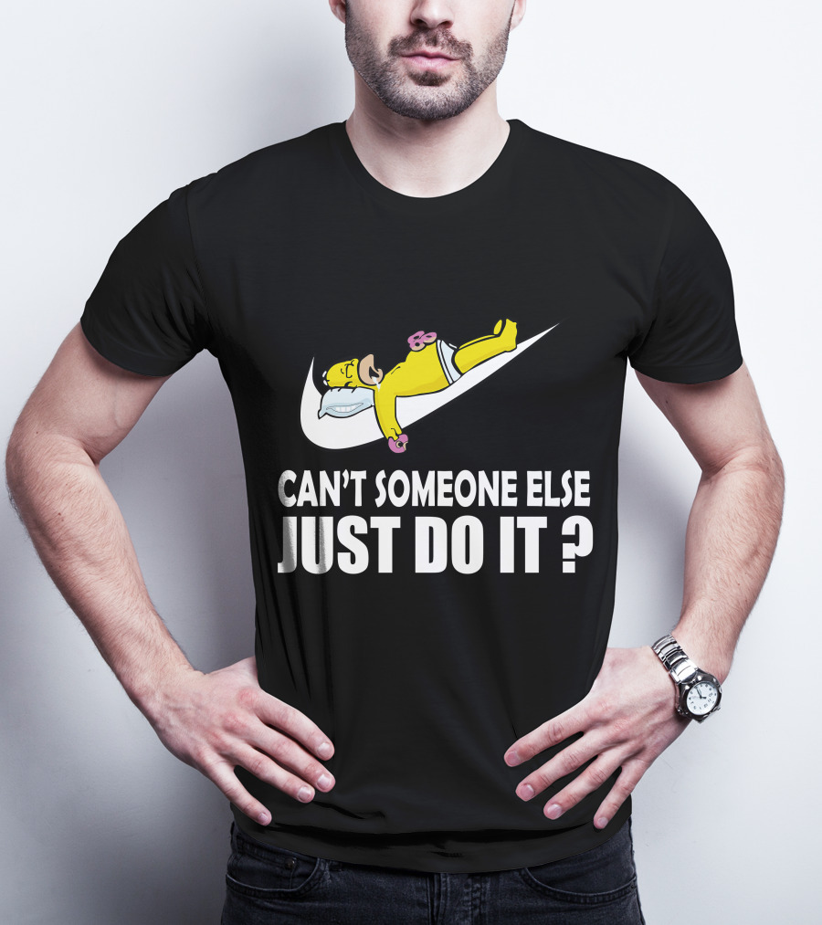 The Simpsons Can't Someone Else Just Do It T-Shirt