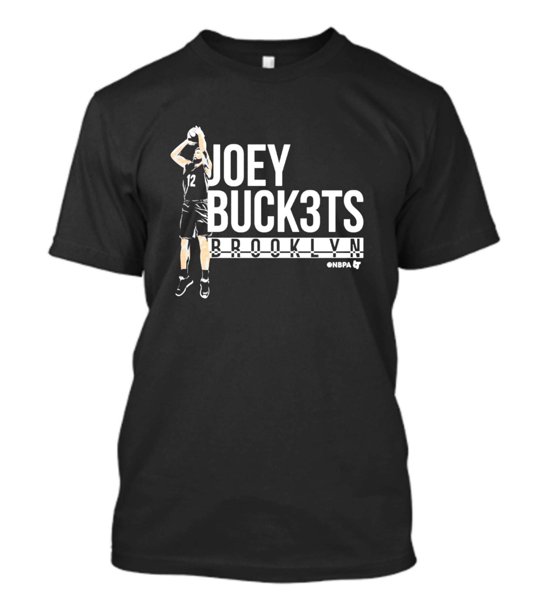 Joey Buck3Ts Brooklyn Nbpa Basketball Player T-Shirt