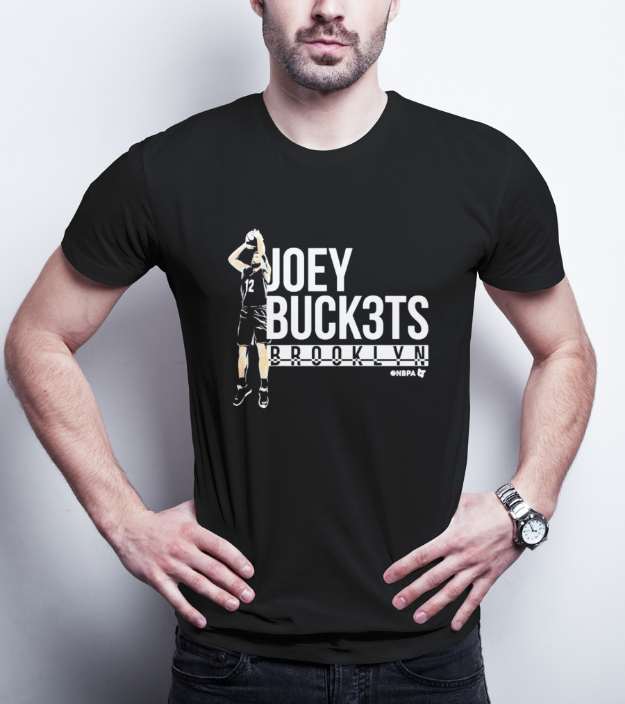 Joey Buck3Ts Brooklyn Nbpa Basketball Player T-Shirt