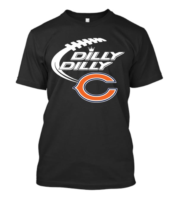 Chicago Bears Dilly Dilly Bud Light Football Fans T-Shirt