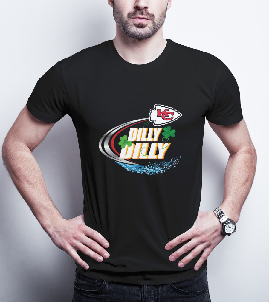 Dilly Dilly Kansas City Chiefs Shamrock T-Shirt