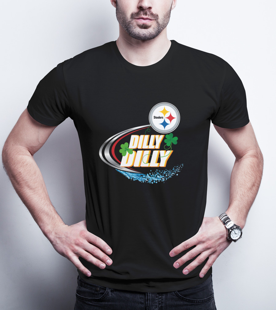Dilly Dilly Pittsburgh Steelers Clover T-Shirt
