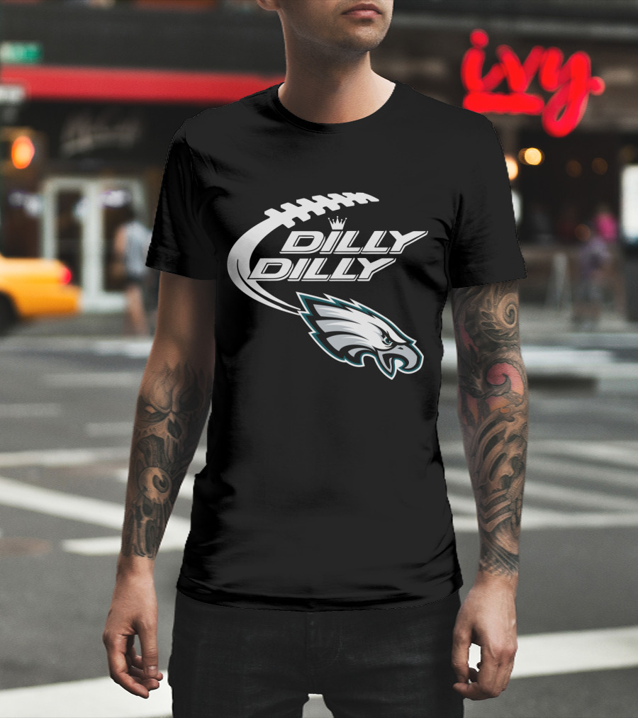 Philadelphia Eagles Dilly Dilly Bud Light Football Fan T-Shirt