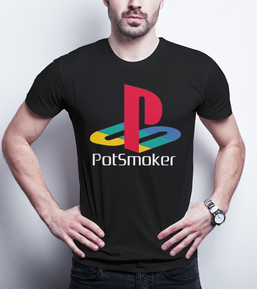 PotSmoker PlayStation T-Shirt