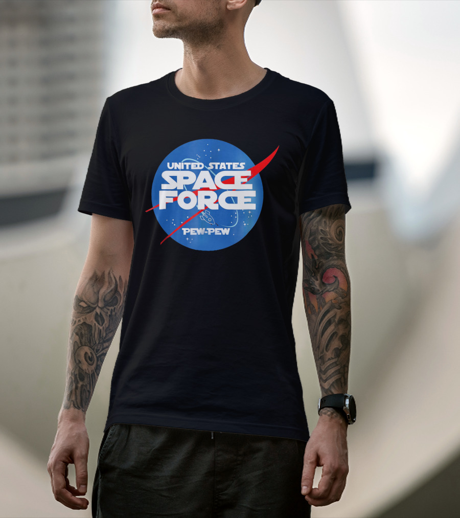 United States Space Force Pew-Pew T-Shirt