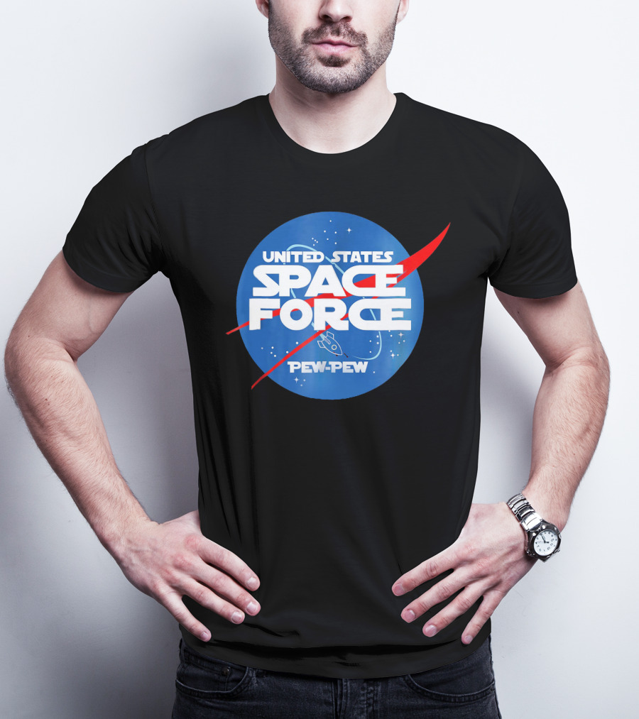 United States Space Force Pew-Pew T-Shirt