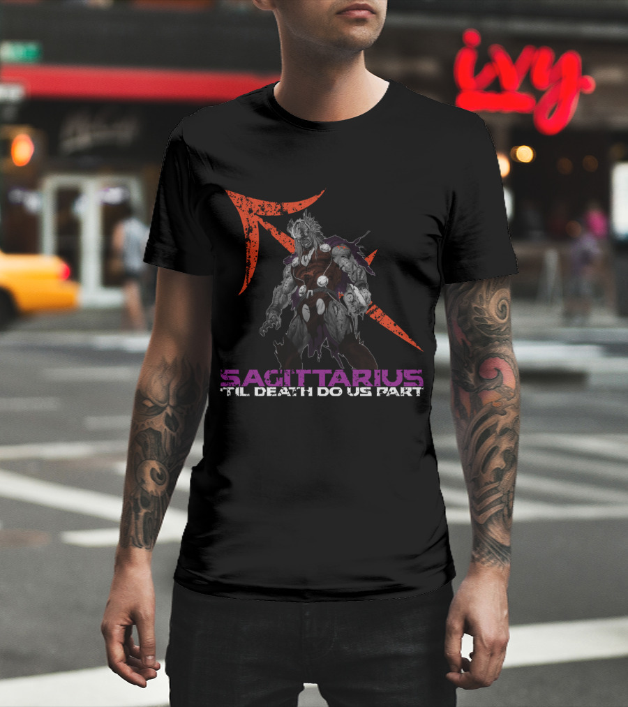 Sagittarius Til Death Do Us Part Zombie Thor Marvel T-Shirt