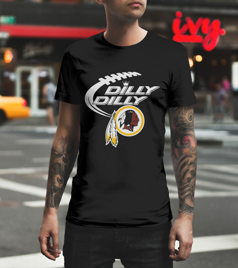 Dilly Dilly Washington Redskins Bud Light Football Tribute T-Shirt