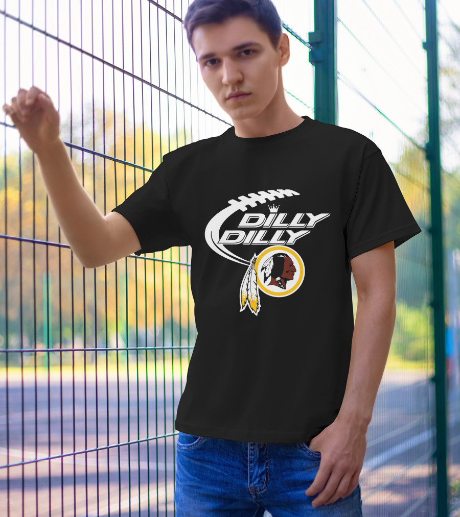 Dilly Dilly Washington Redskins Bud Light Football Tribute T-Shirt