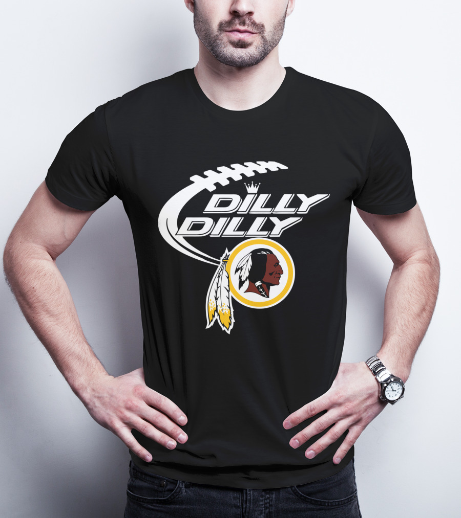 Dilly Dilly Washington Redskins Bud Light Football Tribute T-Shirt