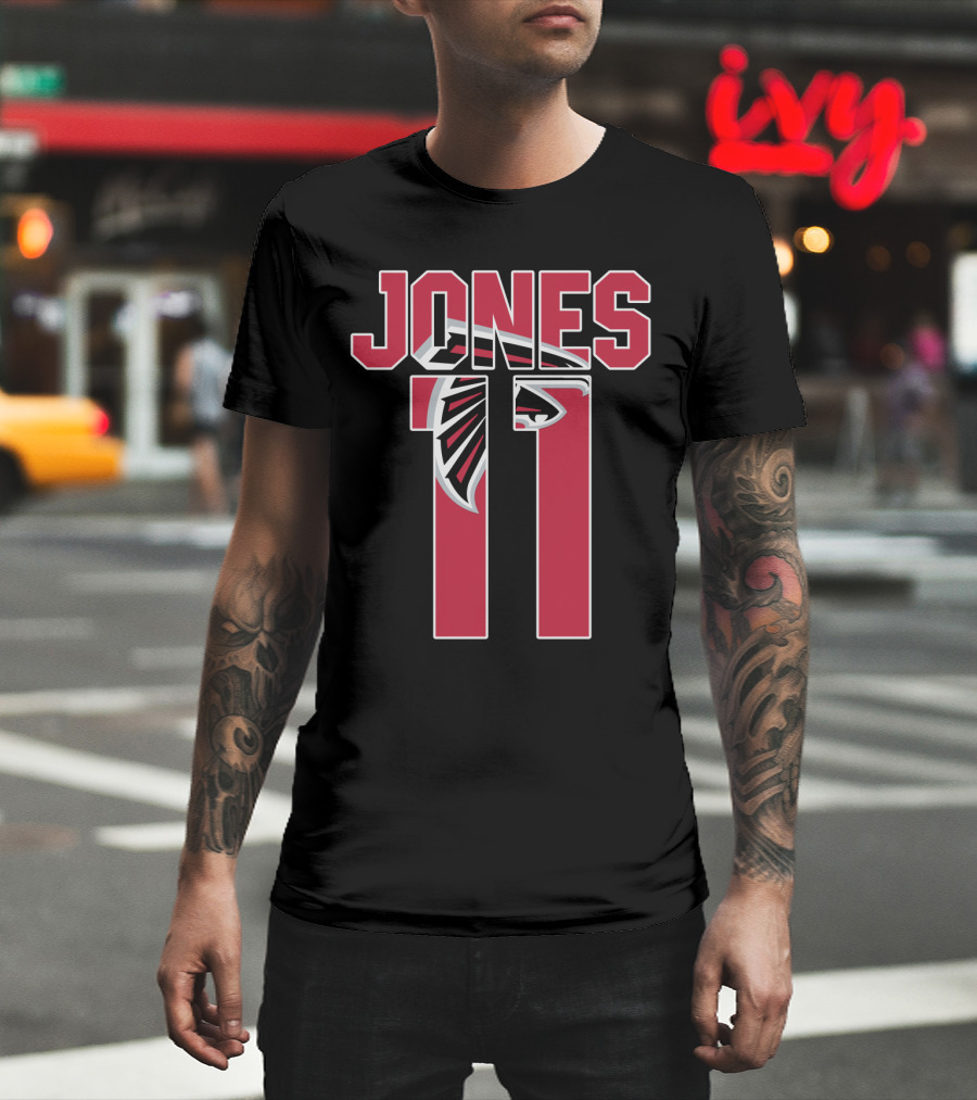 Atlanta Falcons Julio Jones 11 Football Jersey T-Shirt