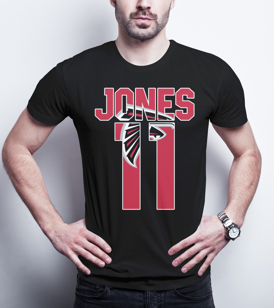 Atlanta Falcons Julio Jones 11 Football Jersey T-Shirt