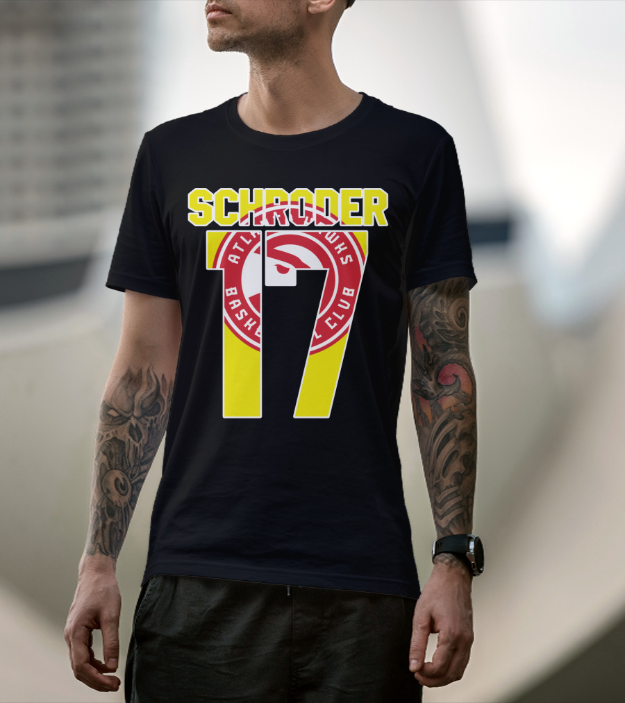 Schroder 17 Atlanta Hawks Basketball Club T-Shirt